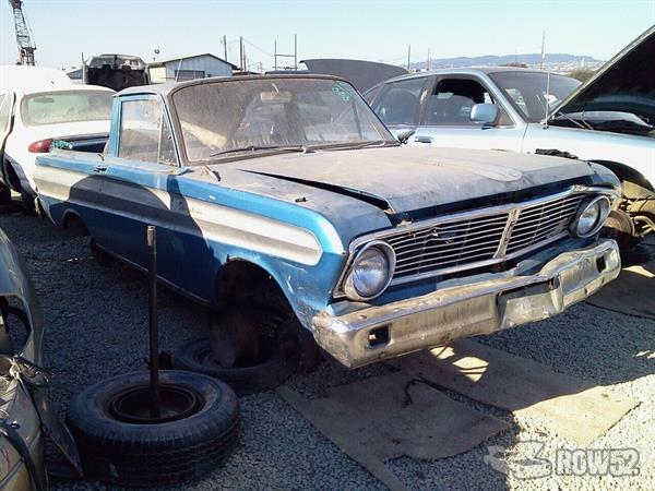 65 Ranchero at Oakland yard | Ford Muscle Cars Tech Forum